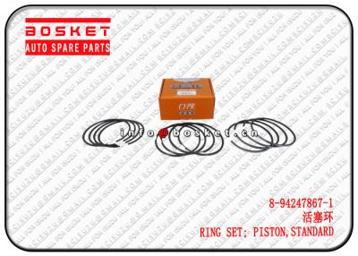 China Standard Piston Ring Set 8-94247867-1 8942478671 for ISUZU NKR55 4JB1 Engine for sale