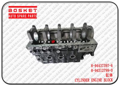 China ISUZU NKR55 4JB1 Cylinder Block 8-94437397-6 8944373976 Engine Block Replacement for sale