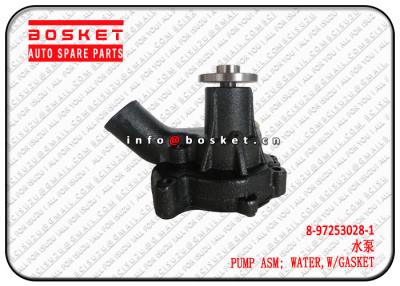 China ISUZU 8-97253028-1 8972530281 Water Pump Assembly with Gasket for 4BG1 6BG1 Engine XD Model for sale