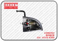 China ISUZU NKR94 Outside Mirror Stay 8-97856736-0 8978567360 1.8kg Left Right Side for sale