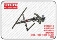 China Front Door Power Window Motor 8-98196059-0 8981960590 for ISUZU D-MAX TFR 12V 0.65kg for sale