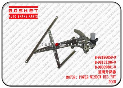 China Front Door Power Window Motor 8-98196059-0 8981960590 for ISUZU D-MAX TFR 12V 0.65kg for sale