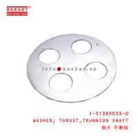 China ISUZU 1-51389033-0 Trunnion Shaft Thrust Washer 1513890330 Heavy Duty for sale