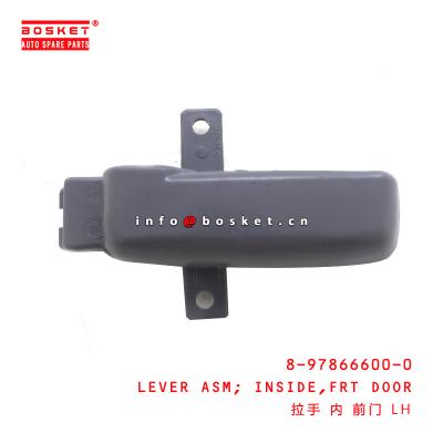 China ISUZU NKR55 4JB1 Front Door Inside Lever Assembly 8-97866600-0 8978666000 for sale
