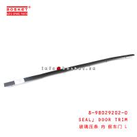 China ISUZU 700P 4HK1 Door Trim Seal 8-98029202-0 8980292020 Replacement for sale