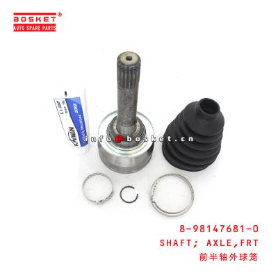 China ISUZU D-MAX Front Axle Shaft 8-98147681-0 8981476810 High Strength Steel for sale