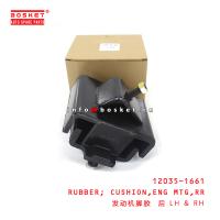 China 12035-1661 Rear Engine Mounting Cushion Rubber for ISUZU HINO 500 J08C 4HG1 4HK1 for sale