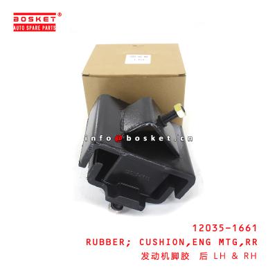 China 12035-1661 Rear Engine Mounting Cushion Rubber for ISUZU HINO 500 J08C 4HG1 4HK1 for sale