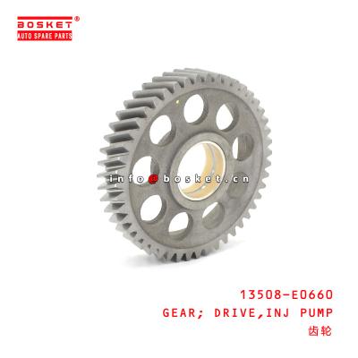 China ISUZU J05E Injection Pump Drive Gear 13508-E0660 Durable Steel Timing Gear for sale