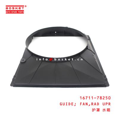 China 16711-78250 Radiator Upper Fan Guide for ISUZU HINO300 N04C 24V for sale