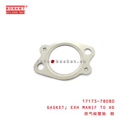 China 17173-78080 Exhaust Manifold to Head Gasket for ISUZU HINO300 N04C 4JJ1 4HK1 for sale