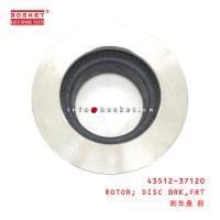 China 43512-37120 Front Disc Brake Rotor for ISUZU HINO300 300mm Diameter for sale