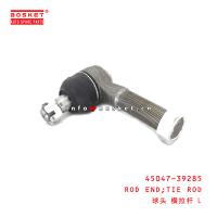 China 45047-39285 Tie Rod Rod End for ISUZU HINO Truck Steering Parts for sale