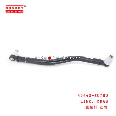 China 45440-E0780 Drag Link for ISUZU HINO J08E Steering Rod Heavy Duty 45mm Ball Joint for sale