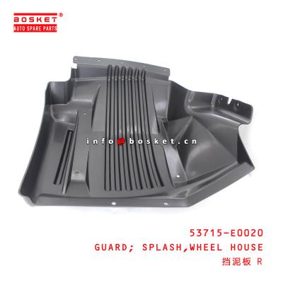 China 53715-E0020 Wheel House Splash Guard for ISUZU HINO500 Truck 15-20 Days Delivery for sale