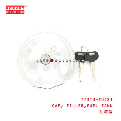 China 77310-E0421 Fuel Tank Filler Cap for ISUZU HINO 700 E13C 80mm for sale