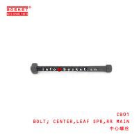 China CB01 Rear Main Leaf Spring Center Bolt for ISUZU HINO300 N04C 4JJ1 8-97170160-0 for sale