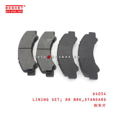 China D4054 Standard Rear Brake Lining Set for ISUZU NLR85 RR HINO300 200mm for sale