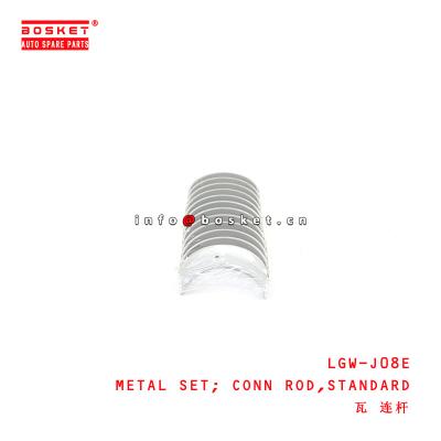 China LGW-J08E Standard Connecting Rod Metal Set for ISUZU HINO500 J08E Engine for sale