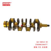 China QZ-N04C-8 Crankshaft for ISUZU HINO300 N04C 4-Cylinder Diesel Engine for sale