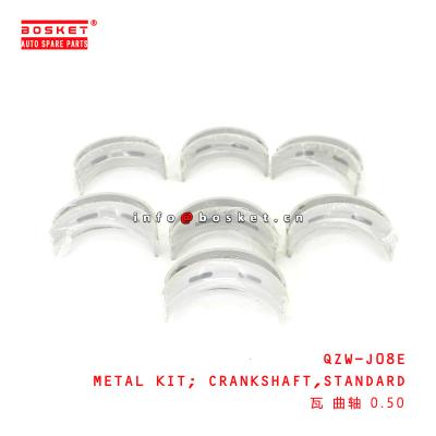 China QZW-J08E Standard Crankshaft Metal Kit for ISUZU HINO500 J08E Engine for sale