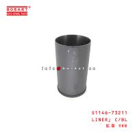 China Cylinder Block Liner S1146-73211 for ISUZU HINO J05E J08E Engine 120mm for sale