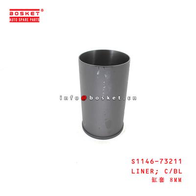 China Cylinder Block Liner S1146-73211 for ISUZU HINO J05E J08E Engine 120mm for sale