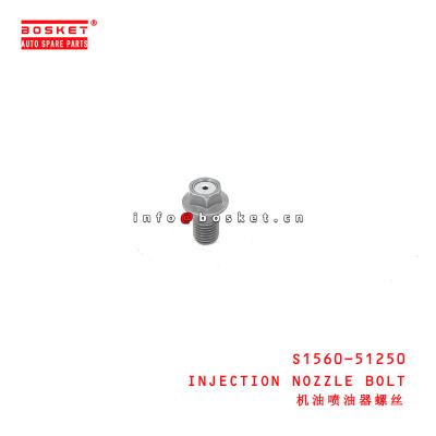 China S1560-51250 Injection Nozzle Bolt for ISUZU HINO J05E J08E Engine for sale