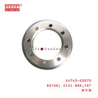 China Front Disc Brake Rotor S4743-E0070 for ISUZU HINO Trucks 320mm Diameter for sale
