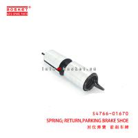 China Parking Brake Shoe Return Spring S4766-01670 for ISUZU HINO500 Trucks for sale
