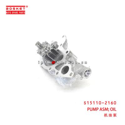 China S15110-2160 Oil Pump Assembly for ISUZU HINO J05C Engine 15-20 Days Delivery for sale