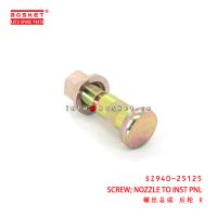 China SZ940-25125 Nozzle to Instrument Panel Screw for ISUZU HINO 500 Trucks for sale