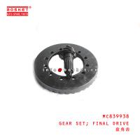 China MC839938 Final Drive Gear Set for ISUZU 6D16 Engine 15 Teeth for sale