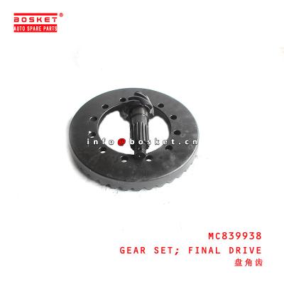 China MC839938 Final Drive Gear Set for ISUZU 6D16 Engine 15 Teeth for sale
