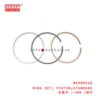 China ME999540 Standard Piston Ring Set for ISUZU 6D16 Engine 130mm Bore for sale