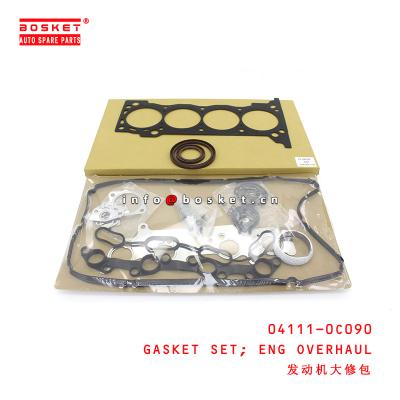 China 04111-0C090 Engine Overhaul Gasket Set for ISUZU TOYO 2TR-FE 4HG1 4HK1 for sale