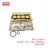 China 04111-28101 Engine Overhaul Gasket Set for ISUZU TOYO 2AZ-FE 4HG1 4HK1 for sale