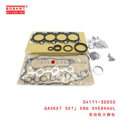China Engine Overhaul Gasket Set 04111-30050 for ISUZU TOYO 1KDFTV 4.0L for sale