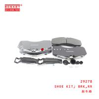 China 29278 Rear Brake Shoe Kit for ISUZU KAMAZ Trucks 15.5 Inch for sale
