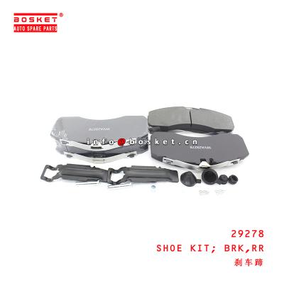 China 29278 Rear Brake Shoe Kit for ISUZU KAMAZ Trucks 15.5 Inch for sale