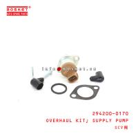 China ISUZU 294200-0170 Supply Pump Overhaul Kit 3-Month Warranty for sale