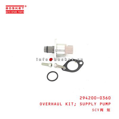 China ISUZU DMAX 4JJ1 294200-0360 Supply Pump Overhaul Kit 3 Months Warranty for sale