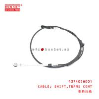 China 437405H001 Transmission Control Shift Cable for ISUZU D4AL AF DB DD HD72 78 65 for sale