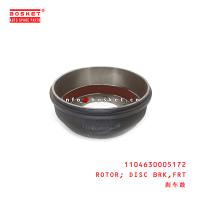 China Front Disc Brake Rotor 1104630005172 for ISUZU FOTON Trucks 300mm Diameter for sale