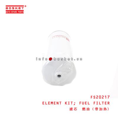 China FS20217 Fuel Filter Element Kit for ISUZU JAC N80 N90 N120 4HK1 4JJ1 for sale