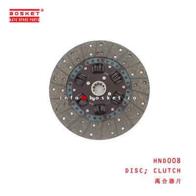 China HND008 Clutch Disc for ISUZU 4HG1 4HK1 4JJ1 260mm Heavy Duty Truck for sale