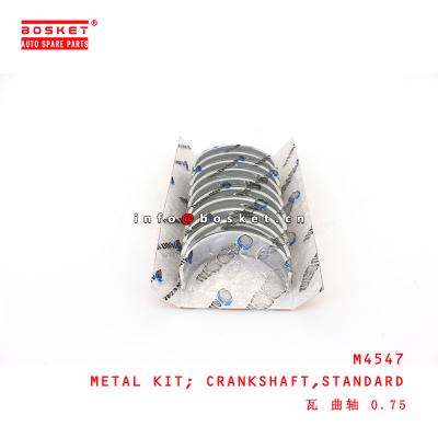 China Standard Crankshaft Metal Kit for ISUZU NPR66 4HF1 4HF1-T 4HG1 4HJ1 4HK1 4HK1-T for sale