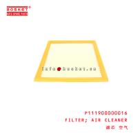 China ISUZU FOTON Air Cleaner Filter P111900000016 High Efficiency Engine Air Intake Filter Element for sale