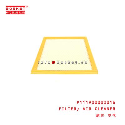 China ISUZU FOTON Air Cleaner Filter P111900000016 High Efficiency Engine Air Intake Filter Element for sale
