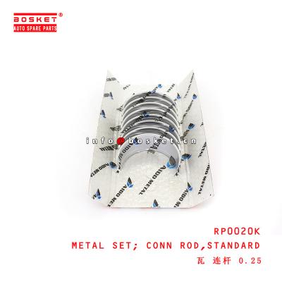 China ISUZU 4HK1 4HE1-T 4HF1 4HG1 4HJ1 Standard Connecting Rod Metal Set RP0020K for sale